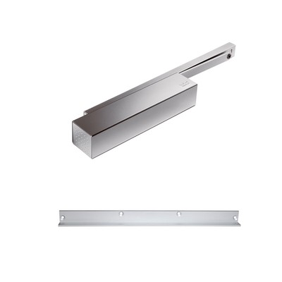 Dormakaba EN1-5 Door Closer Push Side w/ Slide Arm, Bracket Silver ...