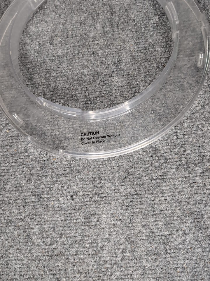 Vintage Bosch Universal Mixer Replacement Parts Clear Outer Splash Ring ...