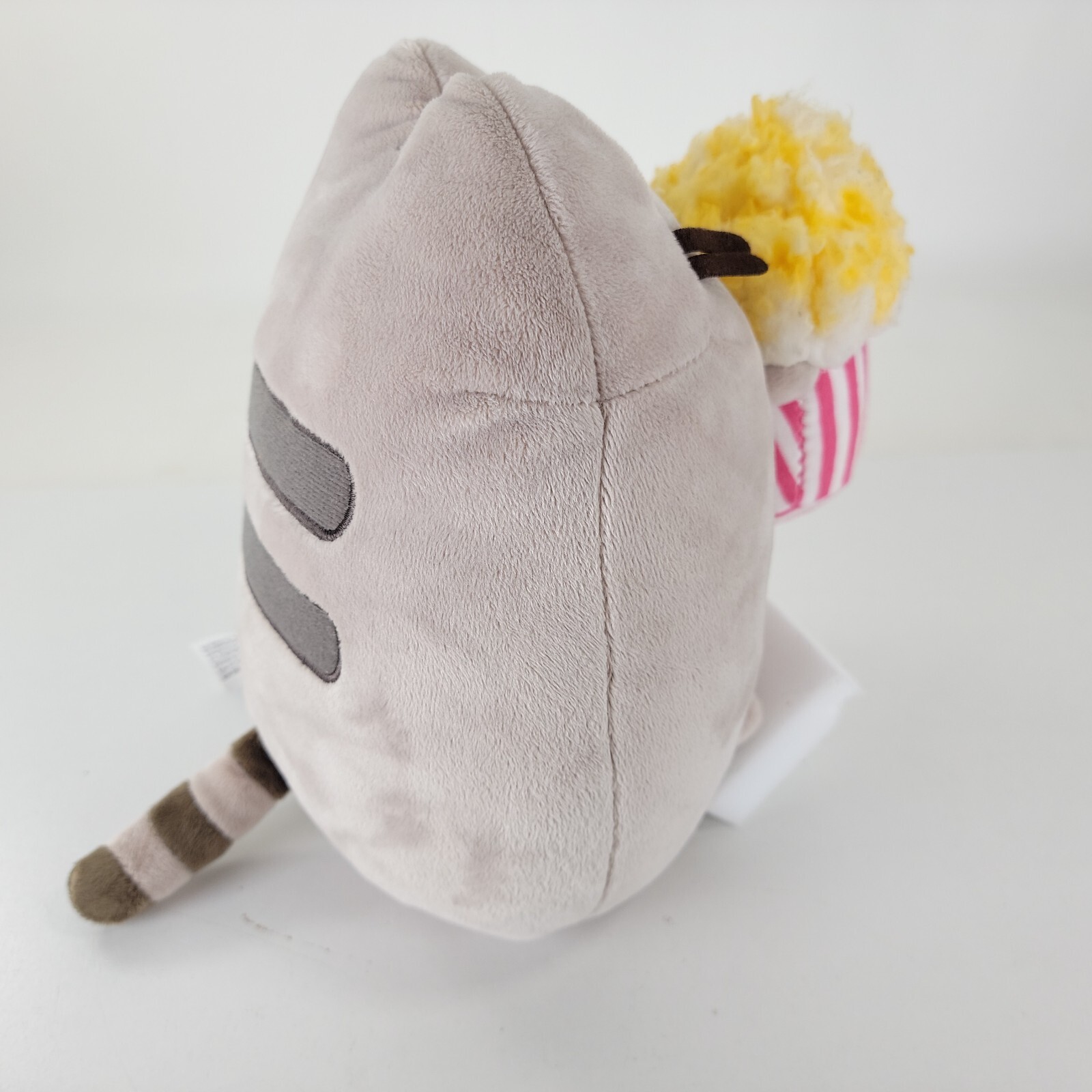 Pusheen Snackables Popcorn Cat Stuffed Plush Animal Gray 9.5" Cute Gund ...