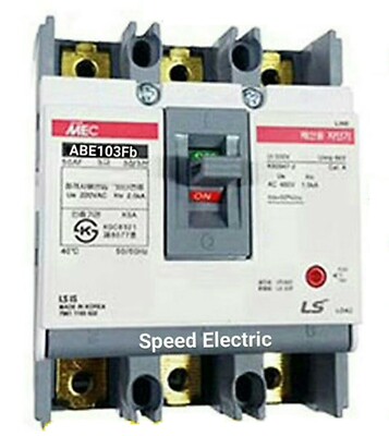 LS Electric Meta MEC ABE103Fb 3pole Circuit Breaker 75x96x80 Rated ...