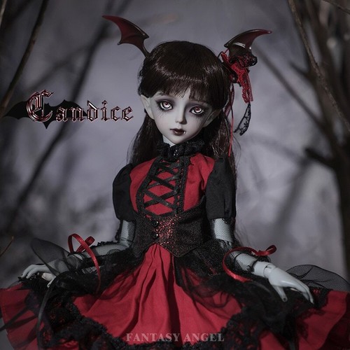 Custom 1/4 Ball Jointed Doll Gothic Angel Hand Made BJD Puppe Gift | eBay