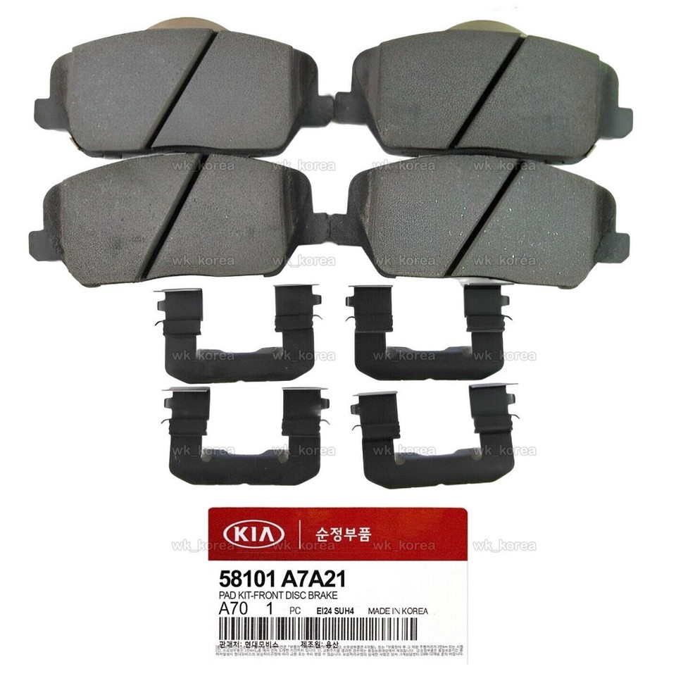 GENUINE 58101A7A21 Front Brake Pad Kit for Kia Forte 2017-2018 | eBay