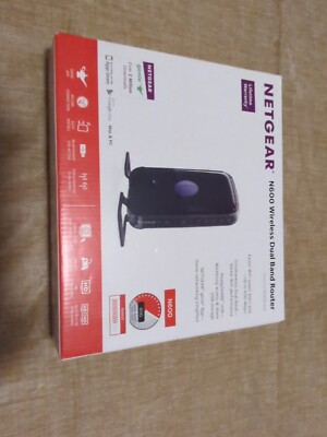 NETGEAR Wi-Fi Router Wireless N600 Dual Band Router WNDR3400 ...