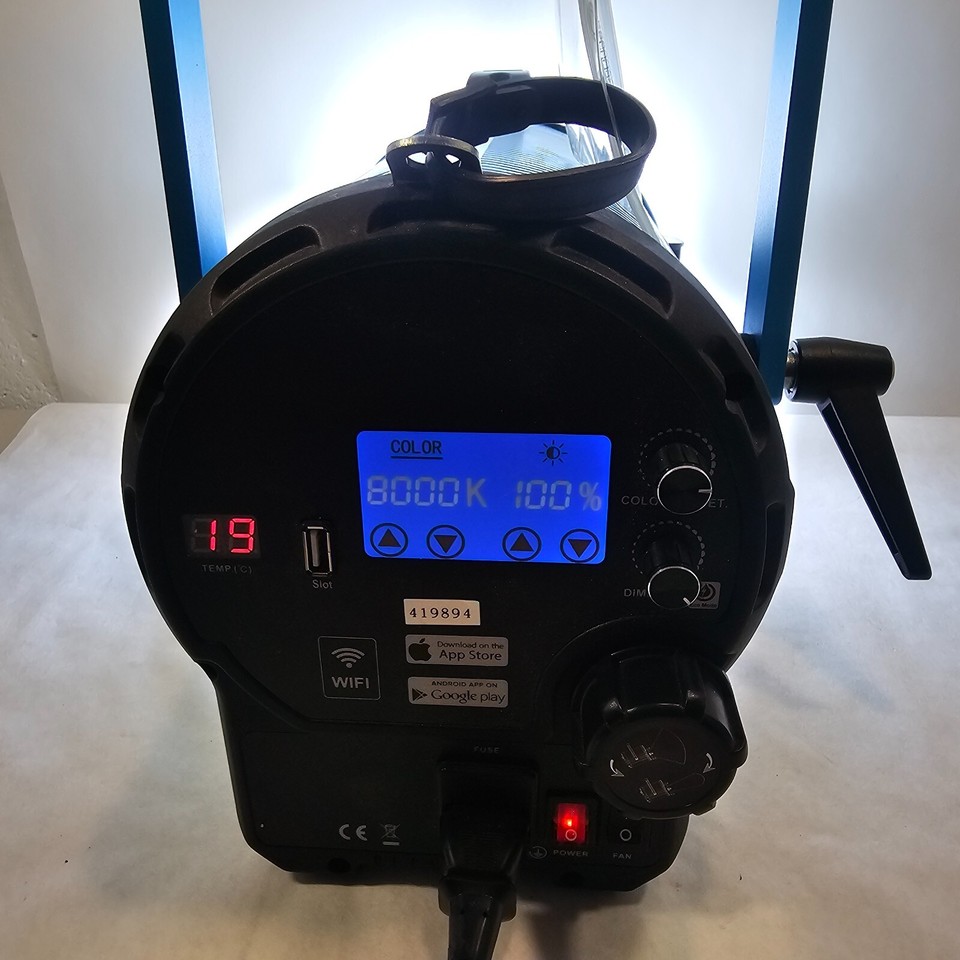 Draco Stage Lighting Dracast LED 1500 Bi-Color Fresnel with Wi-Fi Power ...