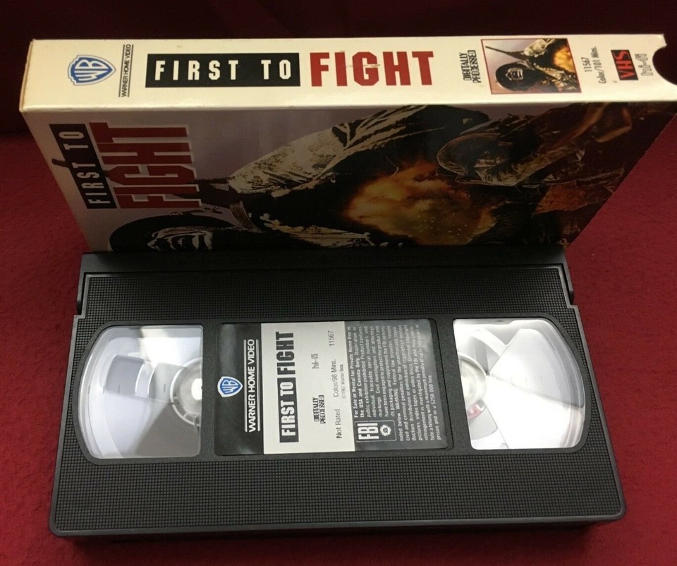 First To Fight VHS: Chad Everett, Dean Jagger, Gene Hackman 1967 | eBay