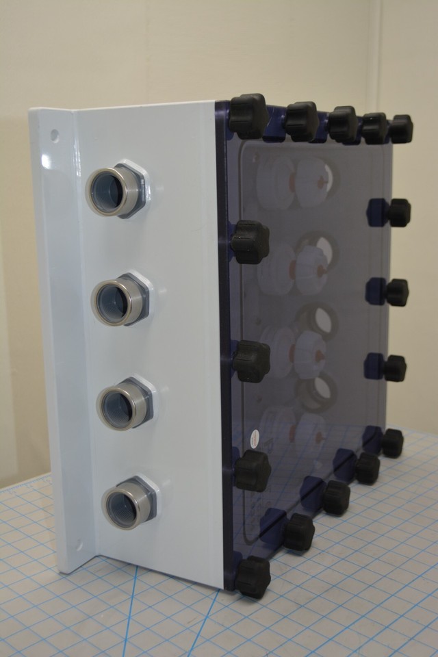 CHEMICAL DISTRIBUTION BOX /CHEM VLV BX W/4-GEMU C67 8 D 2-HPW VLV/ PURE ...