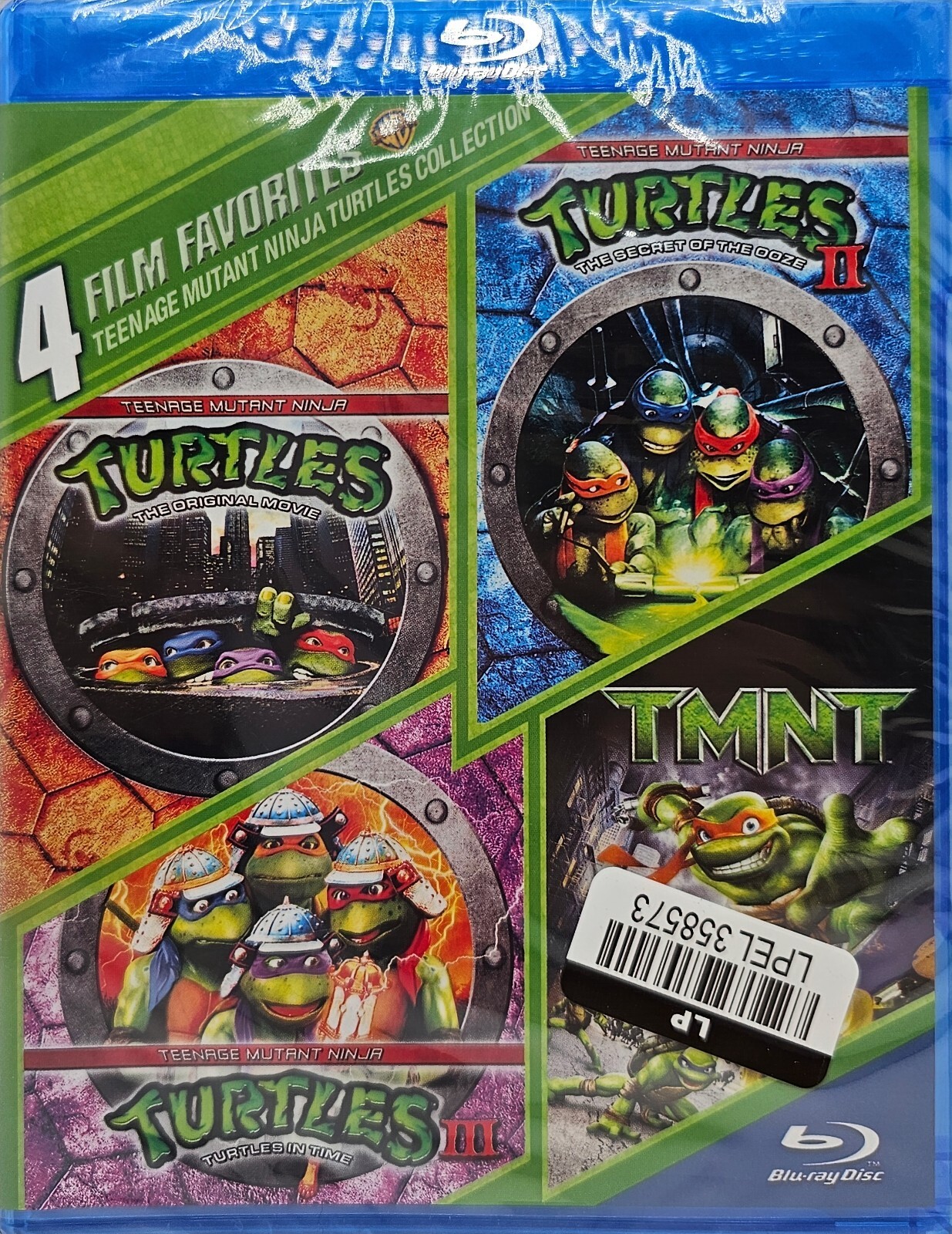 4 Film Favorites: Teenage Mutant Ninja Turtles Collection (Blu-ray) for ...