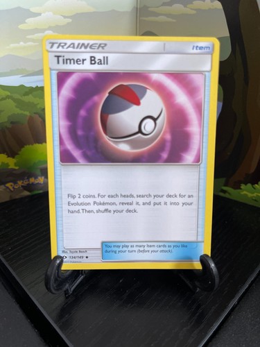 Timer Ball 134/149 - Sun & Moon - Uncommon - Pokemon Card - LP/MP | eBay