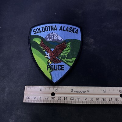 SOLDOTNA ALASKA POLICE SHOULDER PATCH | eBay