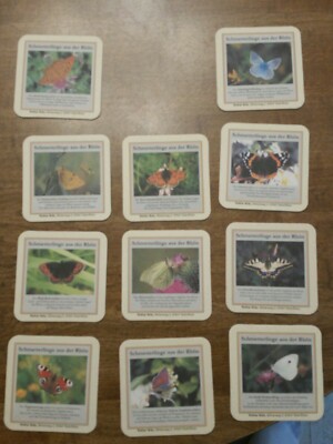 Rother Brau Butterfly Collection Coasters | eBay