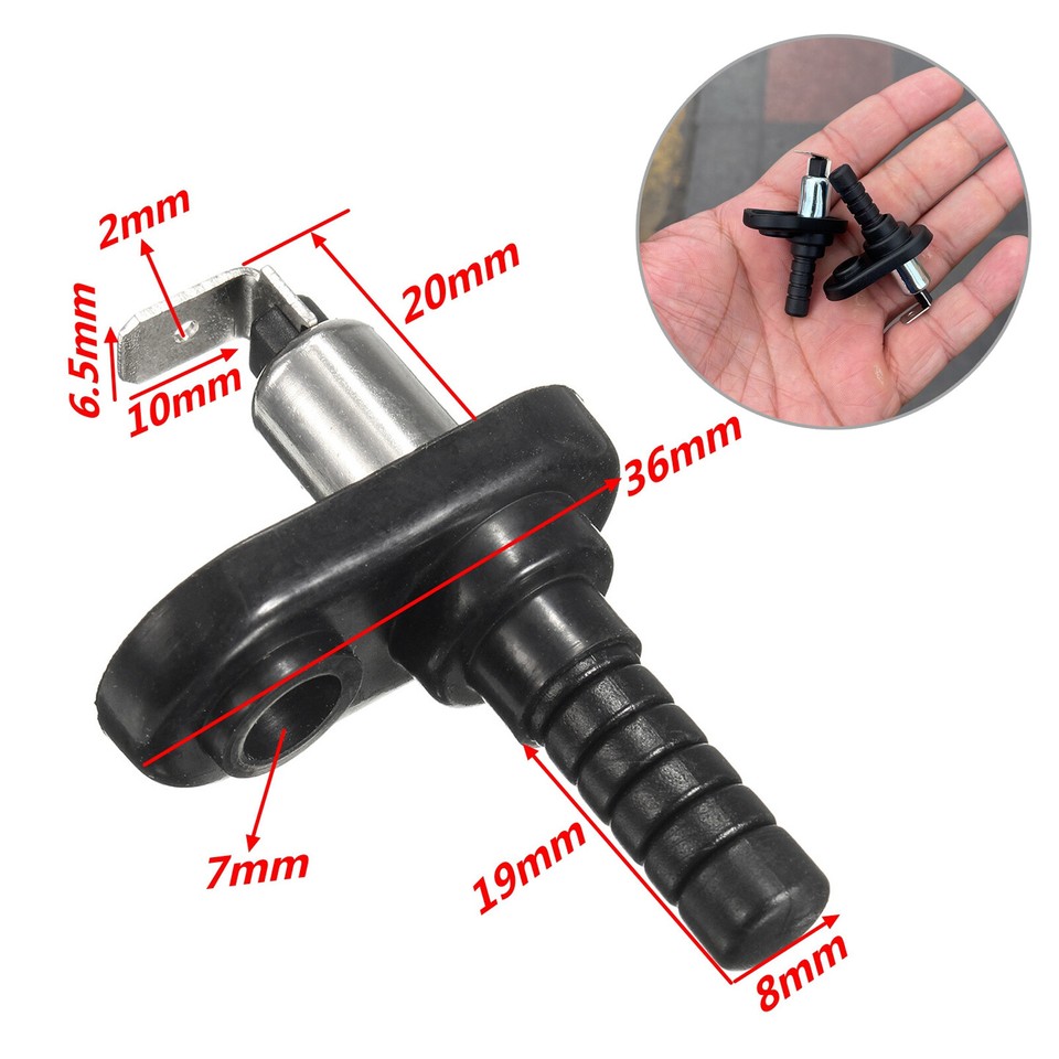 12V Car Truck Door Pin Switch 4Pcs Universal Alarm Light 40A ...