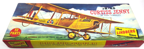 Vintage Lindberg Curtiss Jenny Model Kit | eBay