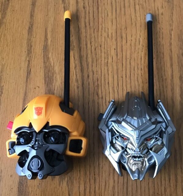 Hasbro Transformers Walkie Talkies Bumblebee Megatron for sale online ...