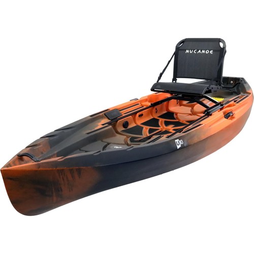 NuCanoe U10 Sit-on-Top Fishing Kayak (Paddle, Pedal Drive, OR Motorized ...