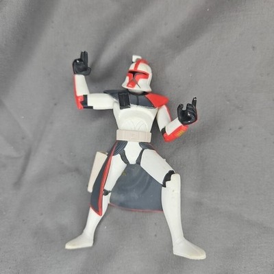 Star Wars 3.75" Inch Cartoon Network Clone Wars Red Arc Trooper CN As ...