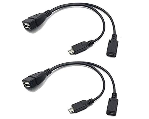 2 Pack OTG Cable Replacement for Fire Stick 4K, Amazon Fire TV ...