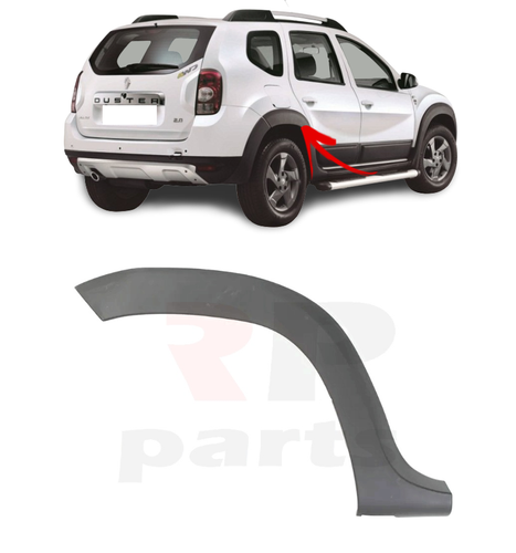 Für Dacia Duster 10-17 Neu Hinten FENDER Seite Form Rand Rechts 788a ...