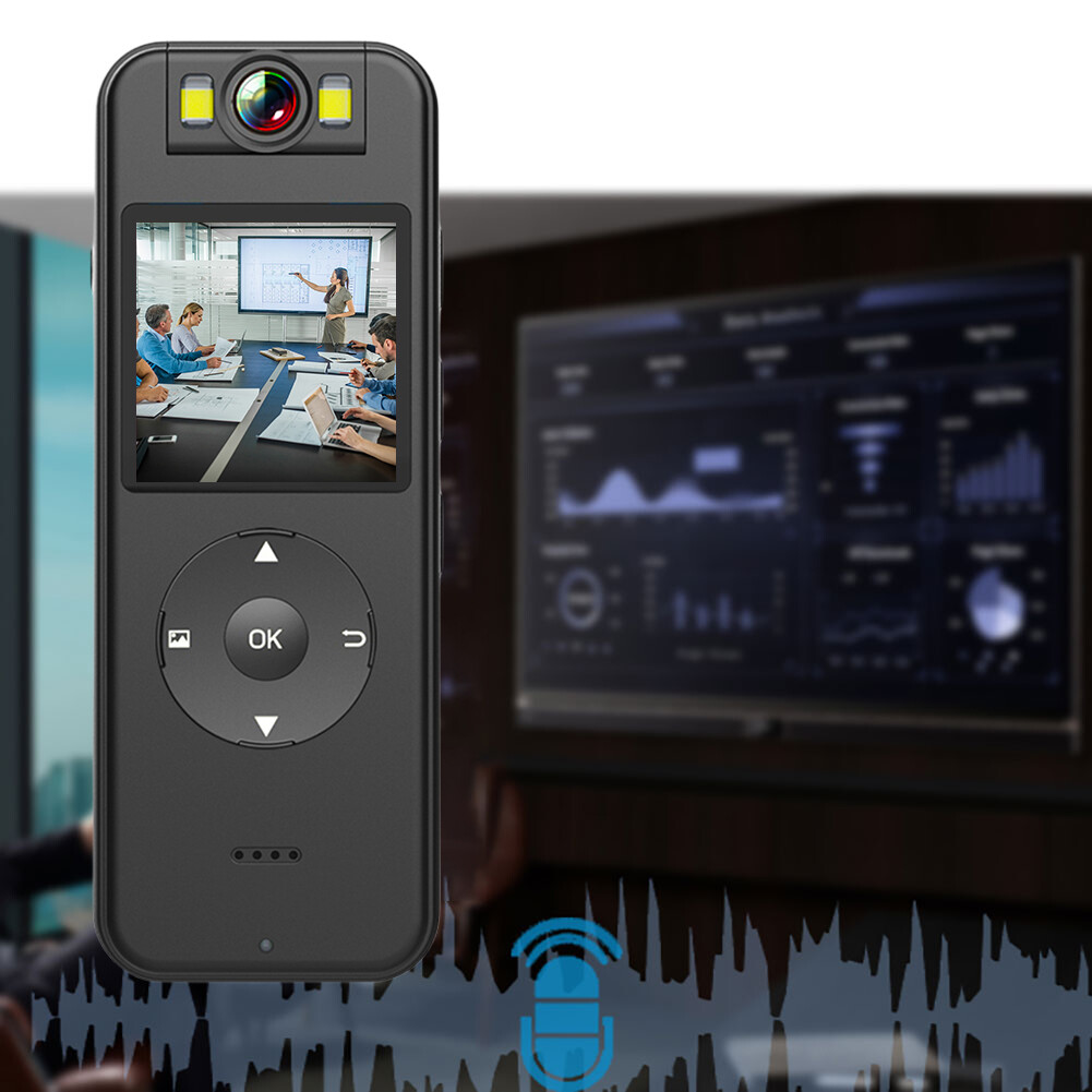 HD 4K WIFI Small DV Camera Night Vision with Back Clip Body Camera(128G ...