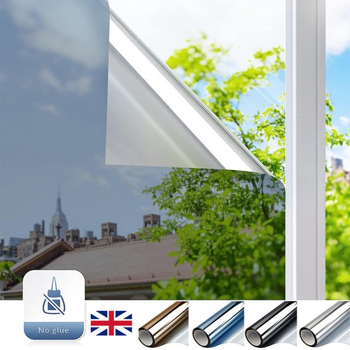 One Way Mirror Window Film Home Reflective Privacy Solar Tint Foil ...