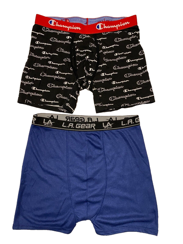 Lot of 2 Men's Size XL Boxer Briefs Underwear Champion All Over Print L ...