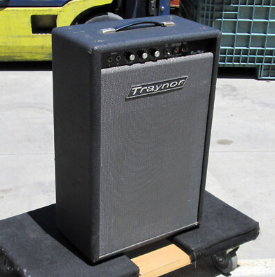 Traynor YBA-2B Bass Mate 25-Watt 1x15" Guitar / Bass Speaker Amp Combo ...