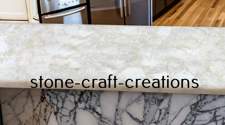 Translucent Quartz Kitchen Vanity Top/ Kitchen Countertops, Kitchen ...