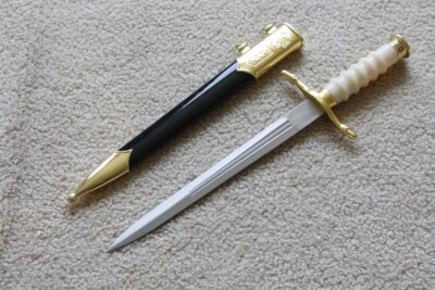 S3617 GOLD CREAM GRIP EAST GERMAN COAT OF ARMS ARMY OFFICER SWORD ...