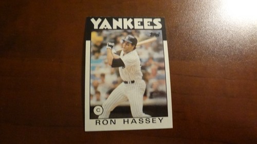 1986 TOPPS # 157 RON HASSEY BASEBALL CARD | eBay