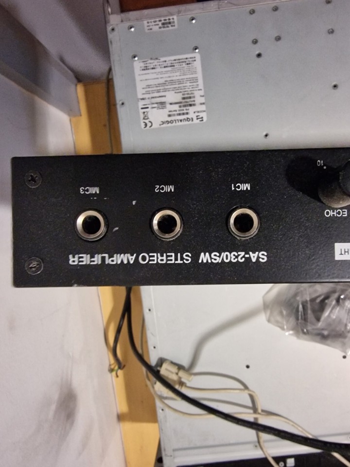 Monacor Stereo Mixing Amplifier SA-230/SW | eBay