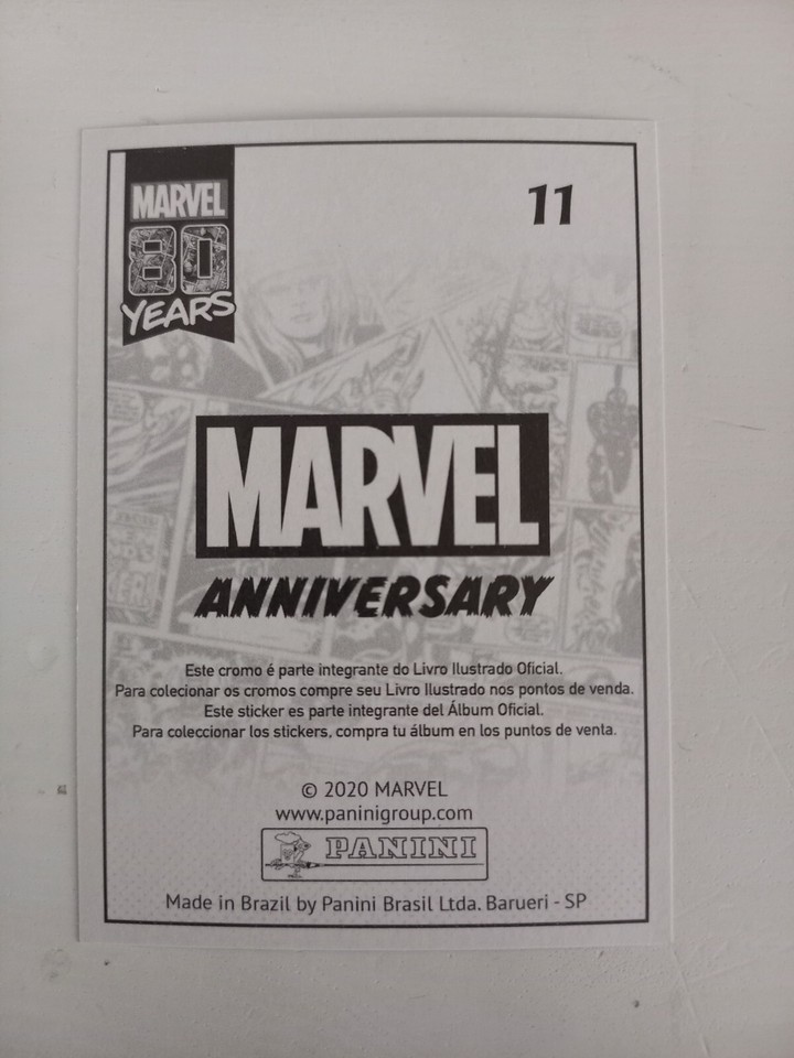 Panini Marvel 80 Years - # 11 - Marvel Mystery Comics 13 Vision - Made ...