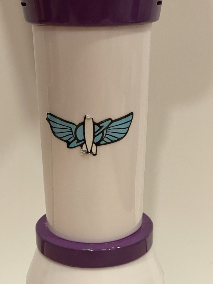 Disney Parks Buzz Lightyear Toy Story Light Up Talking Bubble Wand ...