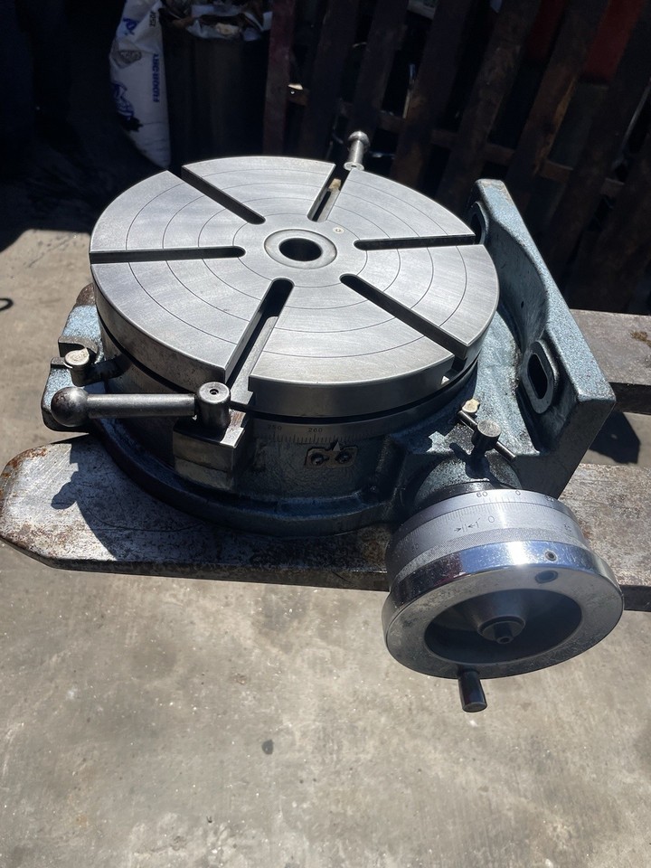 YUASA VERTICAL/HORIZONTAL 12” ROTARY TABLE | eBay