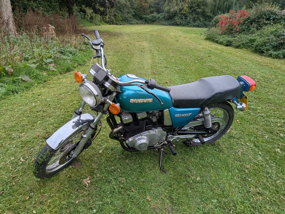 Suzuki GSX 400 400cc Classic Retro Custom Cafe Tracker Chop Bobber ...