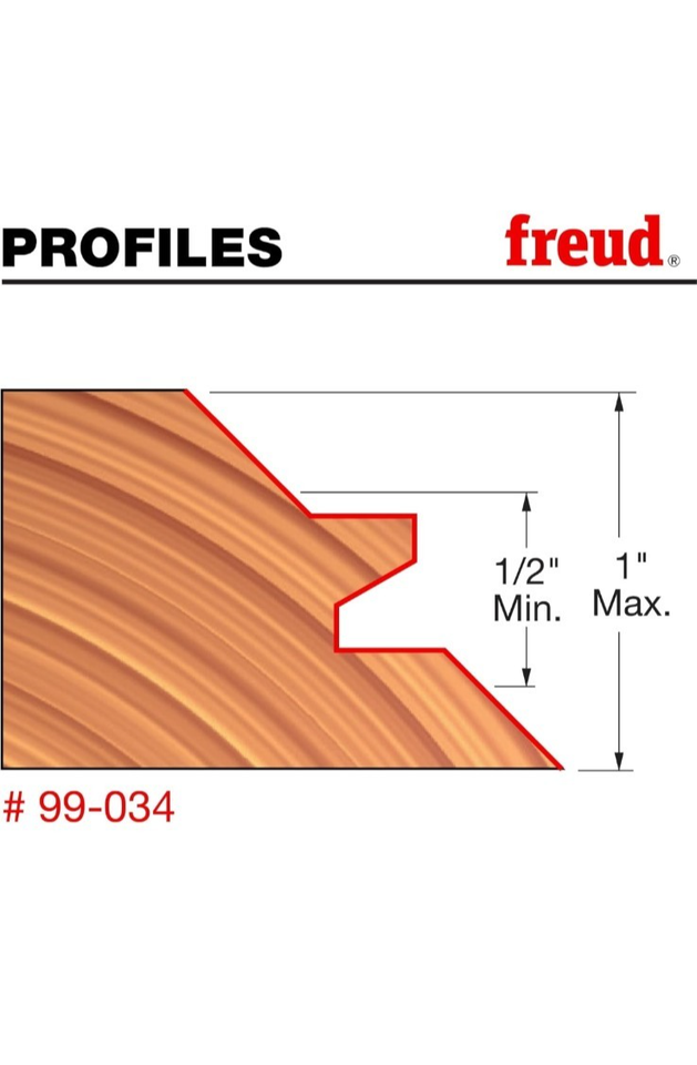 Freud 99-034 2-3/4" Lock Miter Bit | eBay UK