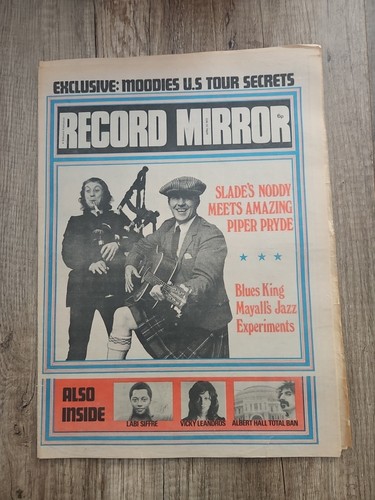 Record Mirror Newspaper April 22nd 1972 Slade Cover | eBay UK