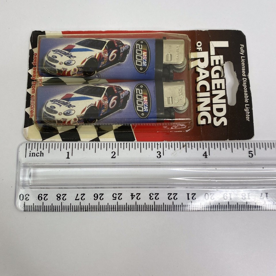 Mark Martin #6 NASCAR 2000 Lighters Twin Pack Legends Of Racing NIP ...