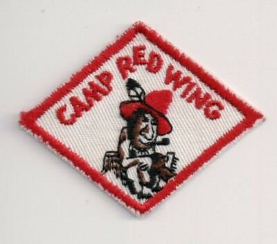 AD BSA Patch, Camp Red Wing, Diamond Hat Patch, Delaware County Council ...