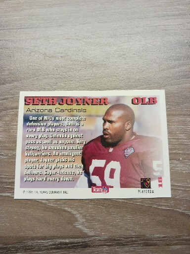 SETH JOYNER 1995 TOPPS HIT LIST FOOTBALL CARD # 18 E7018 | eBay