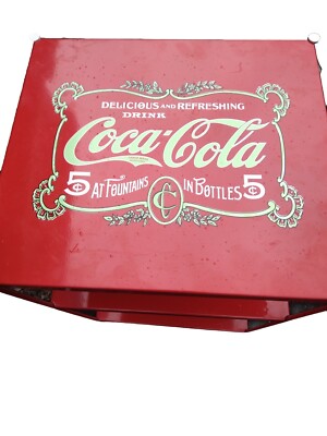 BISTRO! Coke Coca-Cola Metal 3 Tier Bar Cart Soda Table Bar Server ...