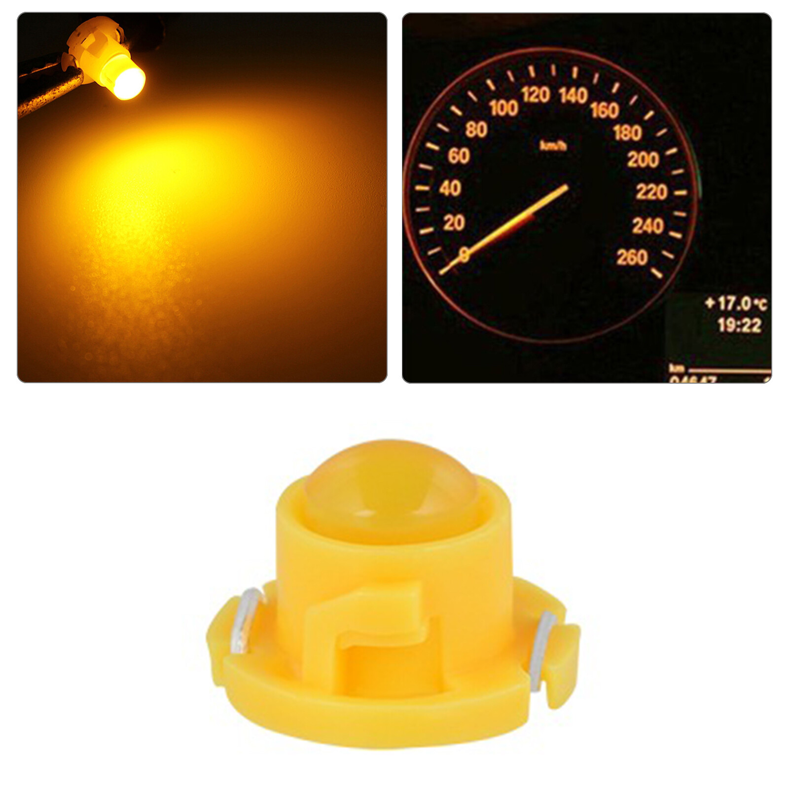 T3 T5 T4.2 T4.7 Neo Wedge LED Instrument Cluster Dash Panel Climate ...