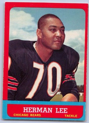 HERMAN LEE 1963 Topps Football Card # 67 - CHICAGO BEARS | eBay