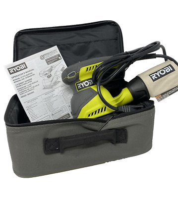 Ryobi 1/4 Sheet Electric Sander Double Insulated in Carrying Case | eBay