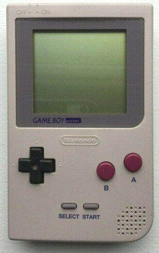 Nintendo Game Boy Pocket MGB-001 Off White OEM Tested Working ...