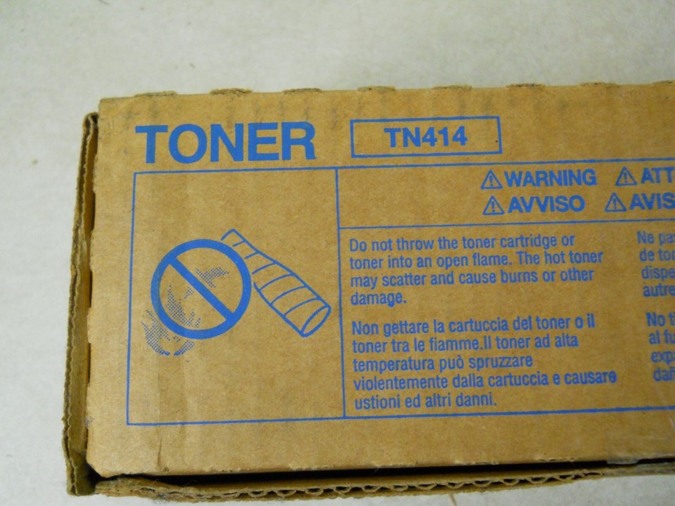 Konica Minolta Toner TN414 A202030 OEM Copier Ink Office Supply NOS | eBay