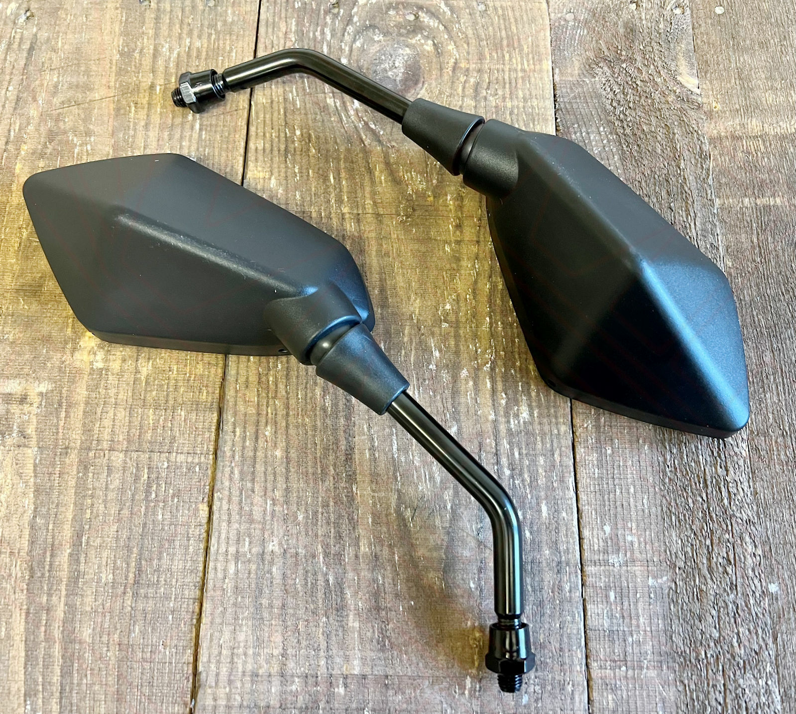 Motorcycle Mirror Pair Left Right Rear View Mirrors for Sinnis Apache ...