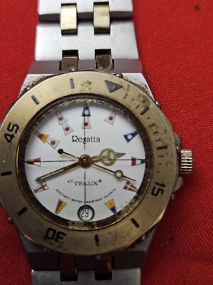 Vtg Regatta-200 By Telux Maritime Watch Parts | eBay