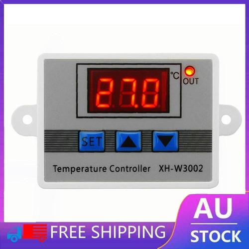 W3002 Digital Temperature Controllers Thermostat Control Switch w/ Probe | eBay