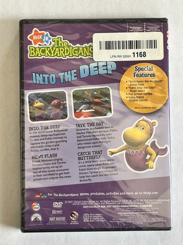 The Backyardigans: Into the Deep (DVD, 2007) for sale online | eBay