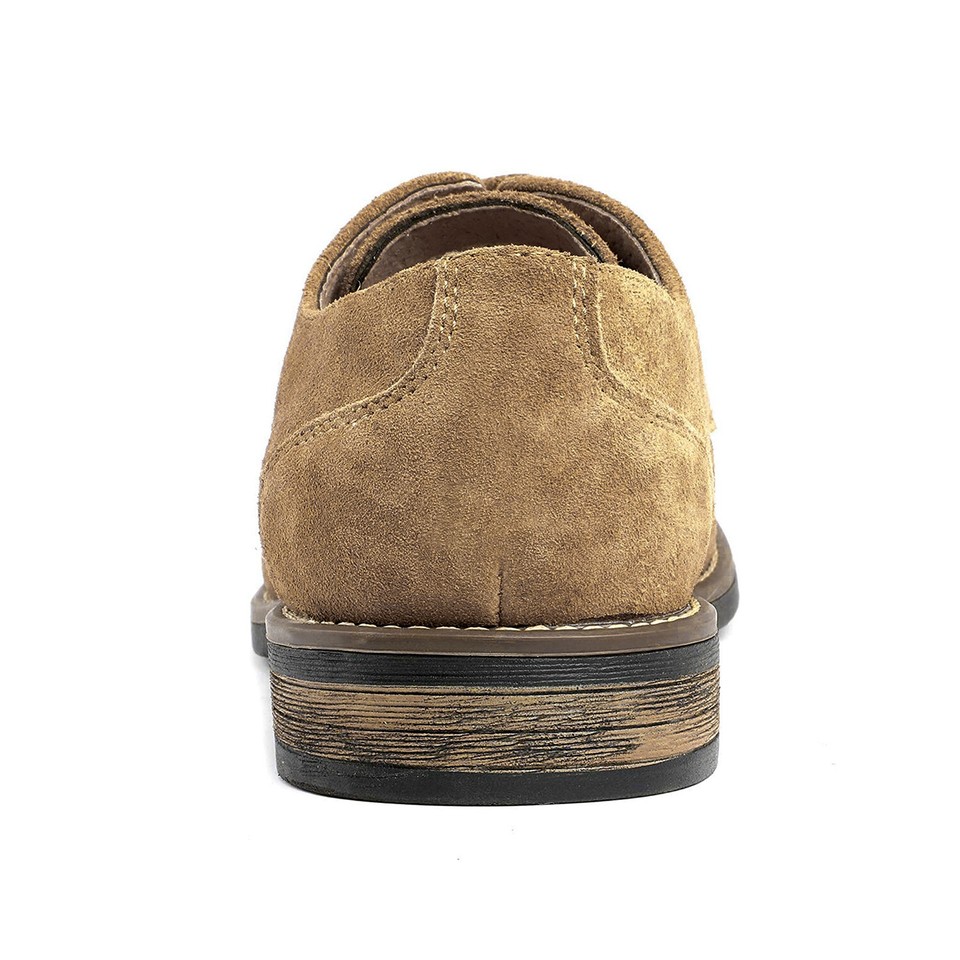 Bruno Marc Men's Urban Suede Leather Lace Up Oxfords Shoes US Size 6.5 ...