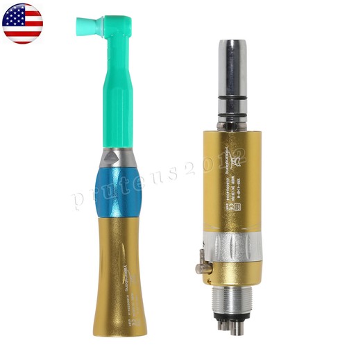Dental Hygiene Prophy Handpiece Low Speed Nose Cone 1:1 Air Motor 4 ...